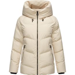 Steppjacke Ragwear "Steppjacke Cessi", Damen, Gr. XS, beige (ecru), Obermaterial: 100% Polyester PES. Obermaterial: Futter: 100% Polyester PES. 100% Polyester PES., Jacken Steppjacke