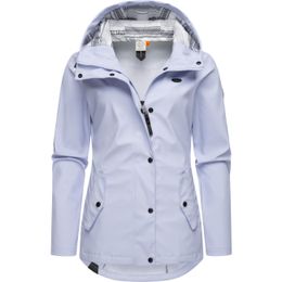 Regenjacke Ragwear "Regenjacke YM-Marge", Damen, Gr. M, blau (cloud24), Obermaterial: 100% Polyester PES. Obermaterial: Futter: 100% Polyester PES., Jacken Regenjacke