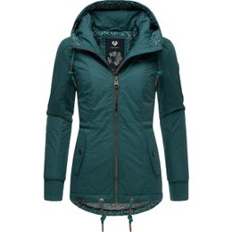 Winterjacke Ragwear "Winterjacke YM-Danka", Damen, Gr. XL, gr&uuml;n (dunkelgr&uuml;n022), Obermaterial: 100% Polyester PES. Obermaterial: Futter: 100% Polyester PES. 100% Polyester PES., Jacken Winterjacke