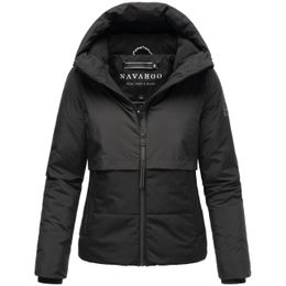 Steppjacke Navahoo "Steppjacke Liebesk&uuml;ken XIV", Damen, Gr. L, schwarz, Obermaterial: 100% Polyester Pol. recyc.. Obermaterial: Futter: 100% Polyester PES. 100% Polyester Pol. recyc.., Jacken Steppjacke