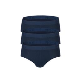 JOOP! Slip JOOP "Slip Everyday 3er Pack", Herren, Gr. XXL, blau, Obermaterial: 95% Baumwolle CO. 5% Elasthan EL., Unterhosen Slip