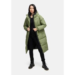 Winterjacke Marikoo "Marikoo Yaskaa Damen Herbst Winter Parka Jacke N112", Damen, Gr. XXL, gr&uuml;n (olive leaf), Obermaterial: 100% Polyester PES., Jacken Winterjacke