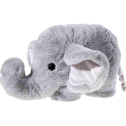 Kuscheltier Heunec "Kuma, T&uuml;rstopper, Elefant", grau, Pl&uuml;schfiguren, KinderH:30cm, Kuscheltier, Made in Germany, H:30cm