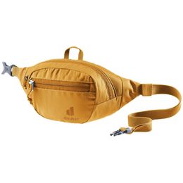 G&uuml;rteltasche Deuter "JUNIOR BELT 1 L", Damen, Gr. B/H/T: 23cm x 13cm x 6cm, gelb (amber), Polyester, Taschen G&uuml;rteltasche, sportlicher Stil, f&uuml;r Kinder und Jugendliche