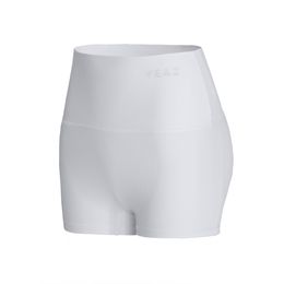 Shorts YEAZ "Shorts CLUB LEVEL", Damen, Gr. XL, US, wei&szlig;, Obermaterial: 78% Nylon NY. 22% Elasthan EL., Hosen Shorts