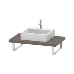 Duravit Konsole L-Cube 80-200x55cm, 1 AS, St&auml;r 4.5cm, bas. ma (LC102C04343)