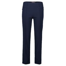 Outdoorhose Vera Mont "Basic-Hose kn&ouml;chellang", Damen, Gr. 38, EURO, blau (night sky), Obermaterial: 95% Polyester PES. 5% Elasthan EL., Hosen Outdoorhose