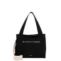 Shopper SURI FREY "Shopper SFY Christy", Damen, Gr. B/H/T: 35cm x 30cm x 12cm 0, schwarz (schwarz 100), Polyurethan, Taschen Shopper