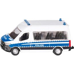 Spielzeug-Auto Siku "Siku Super, MB Sprinter Bundespolizei (2305)", blau (wei&szlig;, blau), Spielzeugfahrzeuge, KinderB:4,7cm H:5,5cm T:12,4cm, Kunststoff, Metall, Spielzeug-Auto, B:4,7cm H:5,5cm T:12,4cm