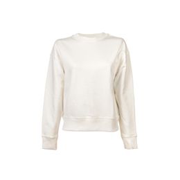 Sweatshirt Gant "Sweatshirt D1. ICON G ESSENTIAL C-NECK SWEAT", Damen, Gr. XL, wei&szlig; (ecru), Obermaterial: 100% Baumwolle CO., Sweatshirts Sweatshirt