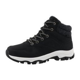 Winterboots Kappa "Aileen", Damen, Gr. 36, schwarz, Synthetik, Schuhe Winterboots, Winterschuhe, Winterstiefel, Snowboots, gef&uuml;ttert, wasserdicht