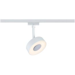 Paulmann Schienensystem-Leuchten "URail Spot Circle 1x5W 3000K 230V", wei&szlig;, 1, &Oslash; 10cm H: 15,4cm, 1 Stk., Leuchten, 3-Step-Dimmbar, Schienensystem-Leuchten
