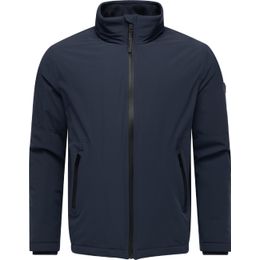 Outdoorjacke Ragwear "Outdoorjacke Colwie Warm YOUMODO", Herren, Gr. L, blau (navy), Obermaterial: 90% Nylon NY. 10% Elasthan EL. Obermaterial: Futter: 100% Polyester PES. 100% Polyester PES., Jacken Outdoorjacke