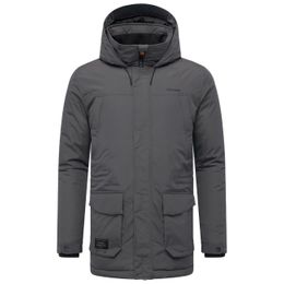 Winterjacke STONE HARBOUR "Winterjacke Wadiim XX", Herren, Gr. 3XL, schwarz (anthrazit), Obermaterial: 100% Nylon NY. Obermaterial: Futter: 100% Polyester PES. 100% Polyester PES., Jacken Winterjacke