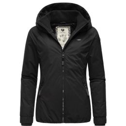Winterjacke Ragwear "Winterjacke Dizzie Winter", Damen, Gr. S, schwarz (schwarz23), Obermaterial: 100% Polyester PES. Obermaterial: Futter: 100% Polyester PES. 100% Polyester PES., Jacken Winterjacke