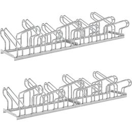 WSM Fahrradst&auml;nder, f&uuml;r doppelseitige &Uuml;berdachung, mit 24 Stellpl&auml;tzen