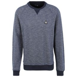 Longpullover Blend "Sweatshirt BHKuna", Herren, Gr. S, blau (marineblaus), Obermaterial: 70% Baumwolle CO. 30% Polyester PES., Pullover Longpullover
