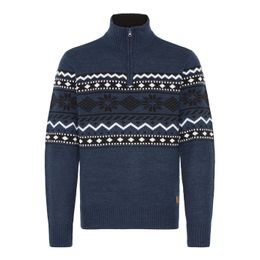 Troyer Blend "Troyer BHNolan", Herren, Gr. M, blau (marineblaus), Obermaterial: 100% Polyacryl PAN., Pullover Troyer
