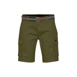 Cargoshorts Blend "Cargoshorts BHShorts", Herren, Gr. M, N-Gr, gr&uuml;n (cypress), Obermaterial: 97% Baumwolle CO. 3% Elasthan EL., Hosen Cargoshorts
