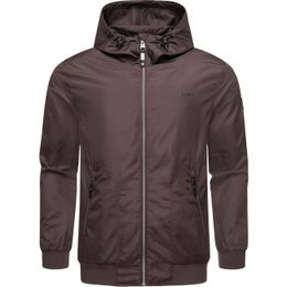 Outdoorjacke Ragwear "Outdoorjacke Stewie II", Herren, Gr. M, braun (schwarz braun), Obermaterial: 100% Polyester PES. Obermaterial: Futter: 100% Polyester PES., Jacken Outdoorjacke