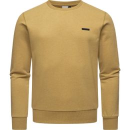 Sweater Ragwear "Sweater Indie", Herren, Gr. 3XL, braun (braun sugar24), Obermaterial: 70% Baumwolle CO. 30% Polyester PES., Sweatshirts Sweater