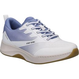 Sneaker Josef Seibel "Elli 53, blau-kombi", Damen, Gr. 38, blau (blau, kombi), Obermaterial: 100% Textilmaterial TEXMAT., Schuhe Sneaker