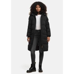 Winterjacke Marikoo "Marikoo Schneesternchen Damen Winter Steppjacke B890", Damen, Gr. M, schwarz, Obermaterial: 100% Polyester PES., Jacken Winterjacke