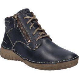 Stiefelette Josef Seibel "Felicia 09, ocean", Damen, Gr. 39, blau (ocean), Obermaterial: 100% Rindsleder Leather cow., Schuhe Stiefelette