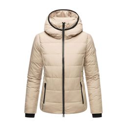 Steppjacke Marikoo "Marikoo Radaa Damen Stepp Jacke N025", Damen, Gr. 6XL, grau (taupe grau), Obermaterial: 100% Polyester PES., Jacken Steppjacke