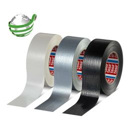 Tesa Duct Tape, 50mx50mm, mit recyceltem Tr&auml;ger, silber-grau (60462-00002-00)