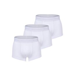 Marc O'Polo Boxershorts MARC O'POLO "Boxershort 3-PACK TRUNK 3er Pack", Herren, Gr. M, wei&szlig;, Obermaterial: 95% Baumwolle CO(Bio). 5% Elasthan EL., Unterhosen Boxershorts
