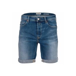 Bermudas Replay "Bermuda-Shorts RBJ.981 SHORT TAPERED", Herren, Gr. 30, N-Gr, blau, Obermaterial: 99% Baumwolle CO. 1% Elasthan EL., Hosen Bermudas