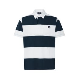 Poloshirt Kronstadt "Poloshirt KSGrimmon", Herren, Gr. L, blau (sky captain), Obermaterial: 100% Baumwolle CO., Shirts Poloshirt