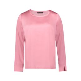 Schlupfbluse Betty Barclay "Schlupfbluse mit U-Boot-Ausschnitt", Damen, Gr. 48, rosa (sea pink), Obermaterial: 97% Polyester PES. 3% Elasthan EL., Blusen Schlupfbluse