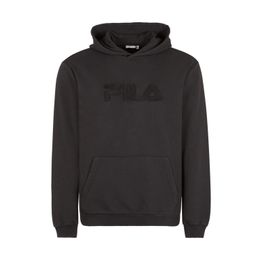 Sweatshirt Fila "Sweatshirt BISCHKEK hoody", Herren, Gr. S, schwarz, Obermaterial: 65% Baumwolle CO. 35% Polyester PES., Sweatshirts Sweatshirt
