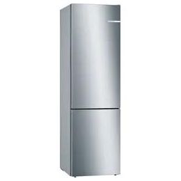 Bosch K&uuml;hl-/Gefrierkombination "KGE39A", Energieeffizienz: C (A-G), silber (edelstahl optik), Rechtsanschlag, K&uuml;hlschr&auml;nke, Low Frost, VitaFresh Schublade, Big Box, LED-Licht, Super K&uuml;hlen