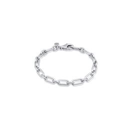 Armkette Elli "Armband Gliederkette 925 Sterling Silber" Gr. 18, silber, Armb&auml;nder, Damen, Silber 925 (Sterlingsilber), Armkette