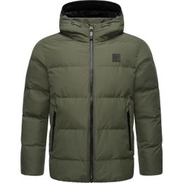 Steppjacke Ragwear "Steppjacke Norg", Herren, Gr. XL, gr&uuml;n (schwarz olive), Obermaterial: 100% Polyester PES. Obermaterial: Futter: 100% Polyester PES. 100% Polyester PES., Jacken Steppjacke