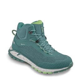 Wanderschuh Meindl "Power Walker Lady 46057 Mid", Damen, Gr. 6,5, gr&uuml;n (gr&uuml;n, lime), Obermaterial: 100% Synthetik synthetic., Schuhe Wanderschuh