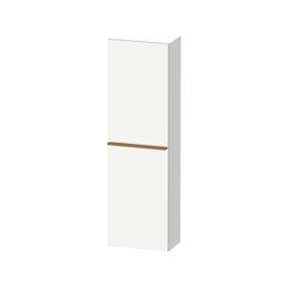 Duravit Halbhochschrank D-Neo 40x24cm, 1 T&uuml;r, 4 B&ouml;, An R, b geb/we ma (DE1318R04180000)