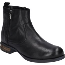 Stiefelette Josef Seibel "Sanja 20, schwarz", Damen, Gr. 39, schwarz, Obermaterial: 100% Rindsleder Leather cow., Schuhe Stiefelette