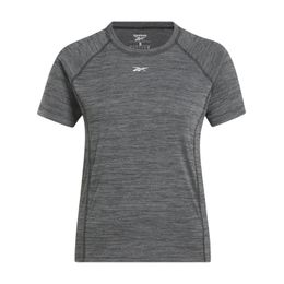 T-Shirt Reebok "ID TRAIN TEE", Damen, Gr. XS, schwarz (nghblk), Obermaterial: 100% Polyester, Rundhals, Shirts T-Shirt, f&uuml;r sportliche Aktivit&auml;ten, sportlicher Stil, aus Polyester