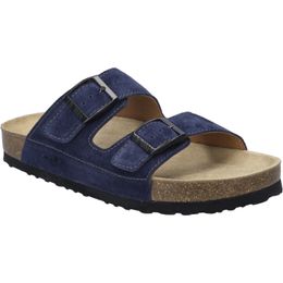 Sandale Josef Seibel "Hermine 06, indigo", Damen, Gr. 42, blau (indigo), Obermaterial: 100% Rindsleder Leather cow., Schuhe Sandale