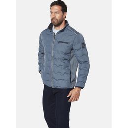 Steppjacke Jan Vanderstorm "Steppjacke TELLTAN", Damen, Gr. 66, blau, Obermaterial: 100% Polyester COOLMAX PES(Coolmax)., Jacken Steppjacke
