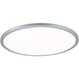 Paulmann LED Panel "Atria Shine", grau (chromfarben), 1, &Oslash; 42cm H: 2,8cm, 1 Stk., Leuchten, LED Panel