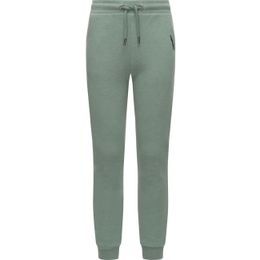 Jogginghose Ragwear "Jogginghose Barsy", Jungen, Gr. 134, N-Gr, gr&uuml;n (dusty gr&uuml;n), Obermaterial: 70% Baumwolle CO. 30% Polyester Pol. recyc.. Obermaterial: 70% Baumwolle CO. 30% Polyester Pol. recyc.., Jeans Jogginghose