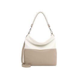 Emily & Noah Beuteltasche EMILY & NOAH "Beutel E&N Frejus RUE 09", Damen, Gr. B/H/T: 34cm x 34cm x 10cm 0, beige (beige 400), PVC, Taschen Beuteltasche