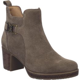 Stiefelette Josef Seibel "Gloria 04, taupe", Damen, Gr. 39, grau (taupe), Obermaterial: 100% Rindsleder Leather cow., Schuhe Stiefelette