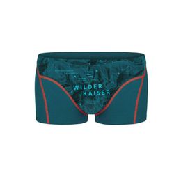 Ein sch&ouml;ner Fleck Erde Boxershorts "Boxershort 1er Pack", Herren, Gr. S, blau (wilder kaiser (t&uuml;rkis)), Obermaterial: 95% Baumwolle CO(Bio). 5% Elasthan EL., EIN SCH&Ouml;NER FLECK ERDE, Unterhosen Boxershorts