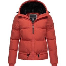 Steppjacke Ragwear "Steppjacke Briony", Damen, Gr. S, rot, Obermaterial: 100% Polyester PES. Obermaterial: Futter: 100% Polyester PES. 100% Polyester PES., Jacken Steppjacke